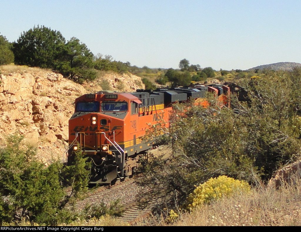 BNSF 7498